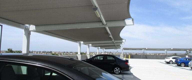Rooftop Covered Parking Structures | Hail Protection | VPS
